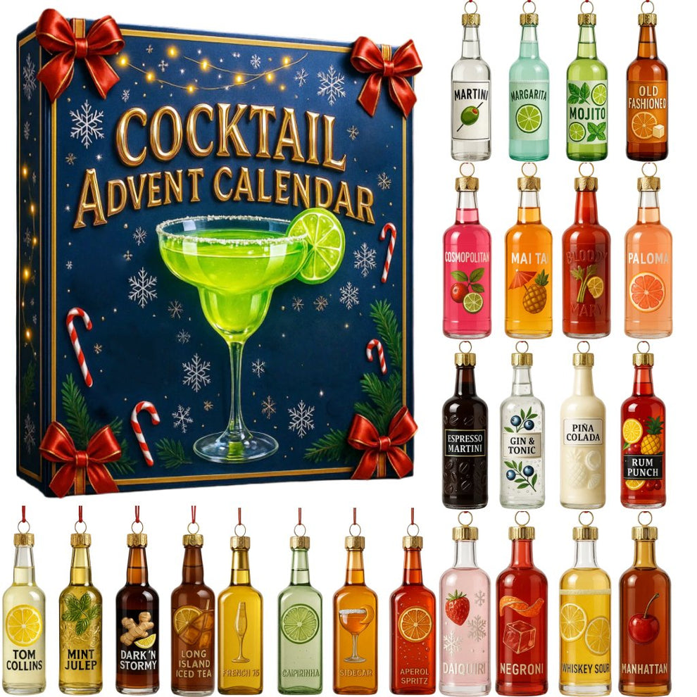 💥 Limited Time Discount 75% OFF🎄2025 Cocktail Advent Calendar – pinewat